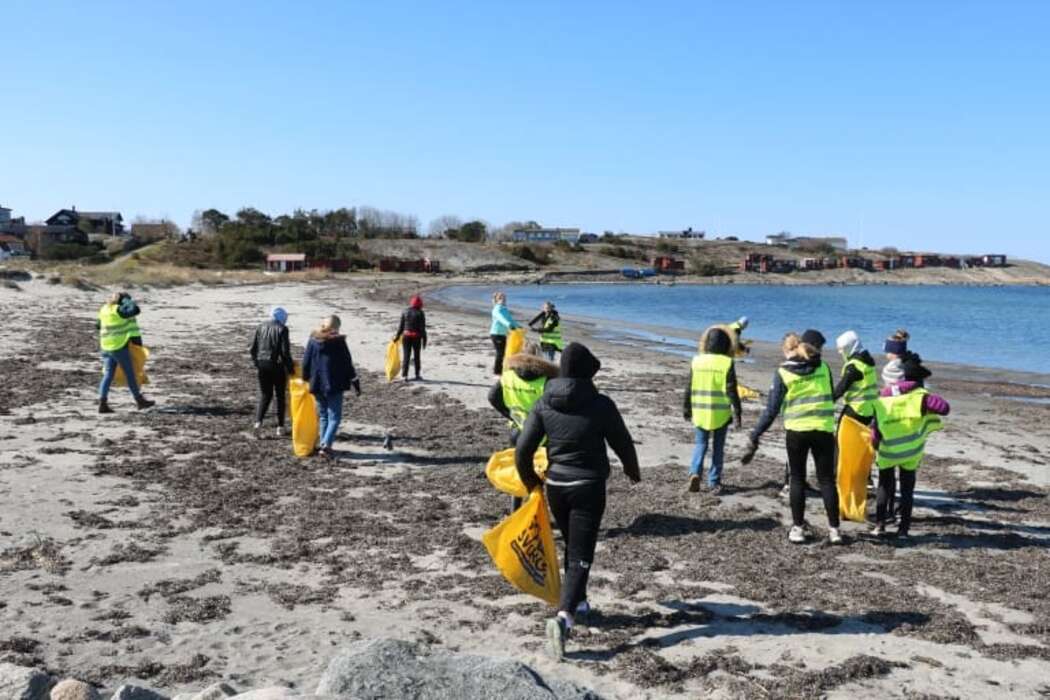 Idrottslag städar kust » Norra Halland - Kungsbackas största tidning