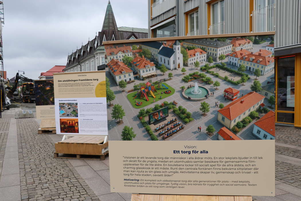 Så kan framtidens torg se ut – enligt invånarna och AI » Norra Halland ...