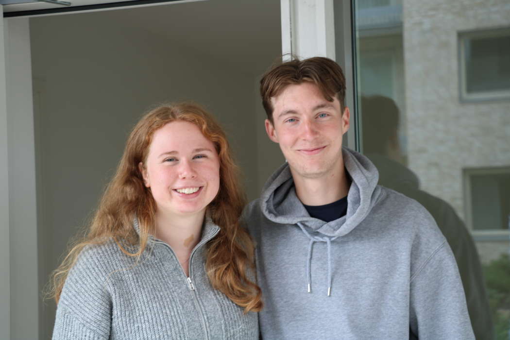 Alice och Valter var först på plats i nya lägenheterna » Norra Halland ...